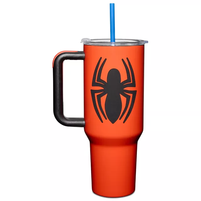 Spider-Man Travel Tumbler with Straw - 40 oz. - Marvel ...