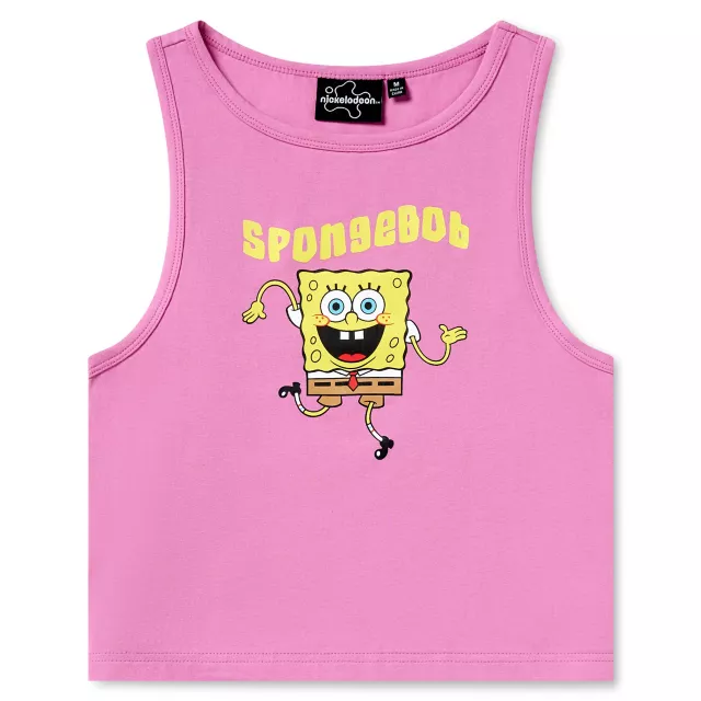 SpongeBob SquarePants Pink Tank Top and Shorts Set - Spirithalloween.com