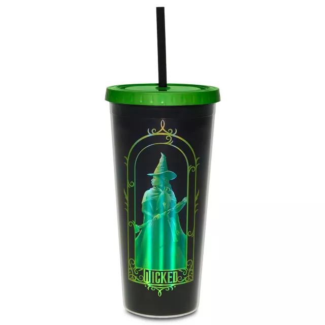 Wicked Elphaba Cup with Straw - 20 oz. - Spirithalloween.com