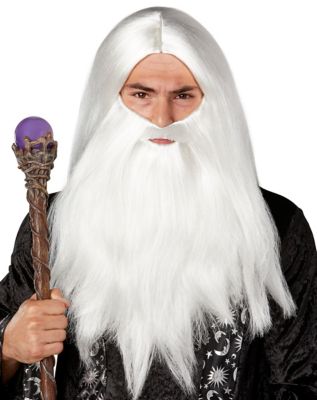Merlin Wizard Beard and Wig - Spirithalloween.com