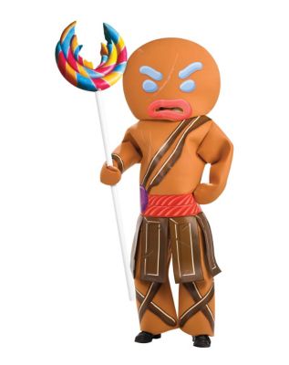 Adult Gingerbread Warrior Costume - Shrek - Spirithalloween.com