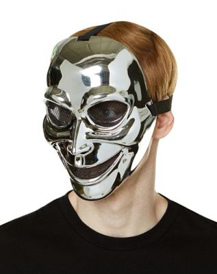 Sinister Ghost Half Mask - Spirithalloween.com