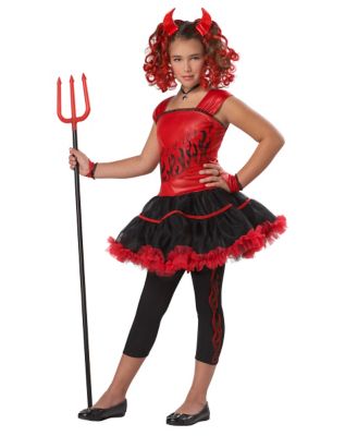 Sassy Devil Girls Costume - Spirithalloween.com