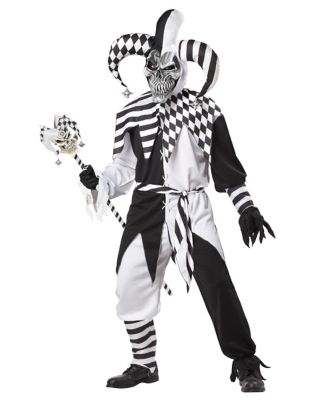 Nobody's Fool Jester Deluxe Adult Mens Costume - Spirithalloween.com