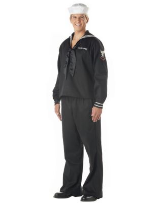 Navy Sailor Adult Mens Costume - Spirithalloween.com