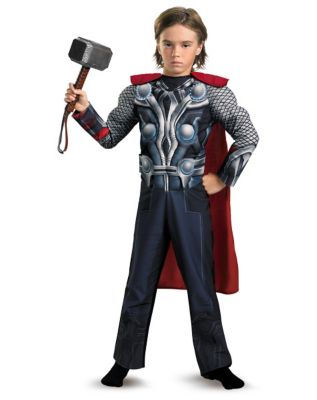 Avengers Thor Light-Up Muscle Child Costume - Spirithalloween.com