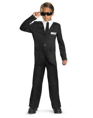 Men in Black Child Costume