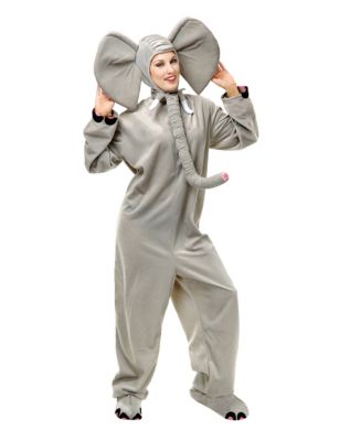 Elephant with Tusk Adult Costume - Spirithalloween.com