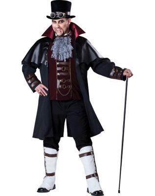 Steampunk Vampire Adult Men's Plus Size Costume - Spirithalloween.com