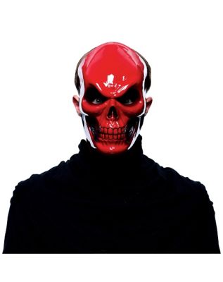 Red Skull Mischievous Mask - Spirithalloween.com