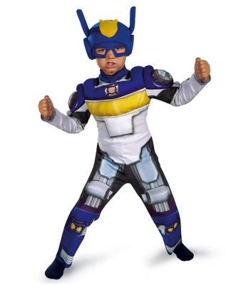 Toddler Muscle Chase One Piece Costume - Transformers - Spirithalloween.com