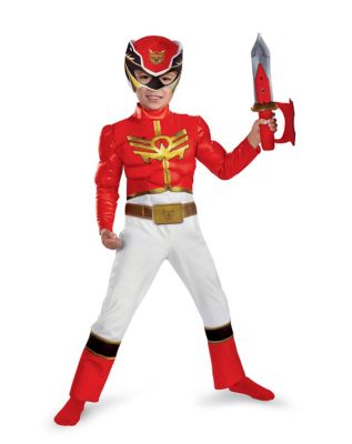 Toddler Muscle Red Ranger Costume - Power Rangers Megaforce ...
