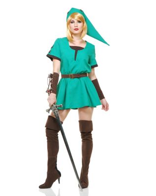 Adult Elf Warrior Princess Costume - Spirithalloween.com