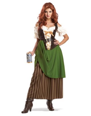 Adult Tavern Maiden Costume - Spirithalloween.com