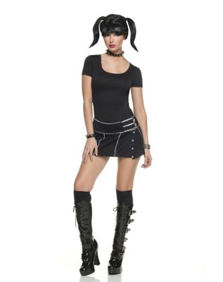 Adult Abby Goth Costume - NCIS - Spirithalloween.com