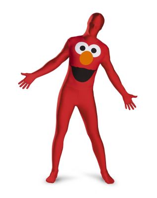 Adult Skin Suit Elmo Costume - Seasame Street - Spirithalloween.com