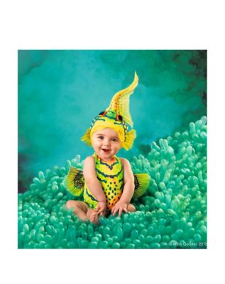 Baby Yellow Goby Fish Costume - Anne Geddes - Spirithalloween.com