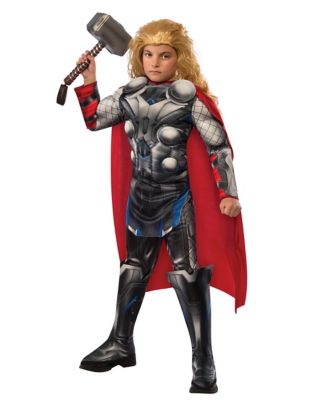 Kids Thor Costume Deluxe - Marvel - Spirithalloween.com