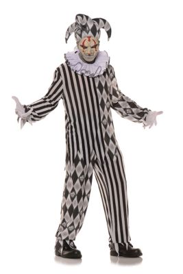 Adult Evil Harlequin Costume - Spirithalloween.com