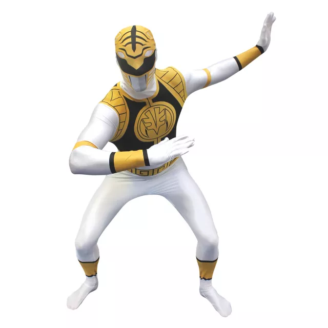 Adult White Ranger Costume - Power Rangers - Spirithalloween.com