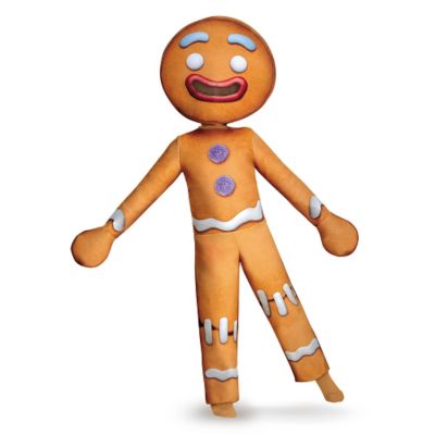 Kids Gingy Costume Deluxe - Shrek - Spirithalloween.com
