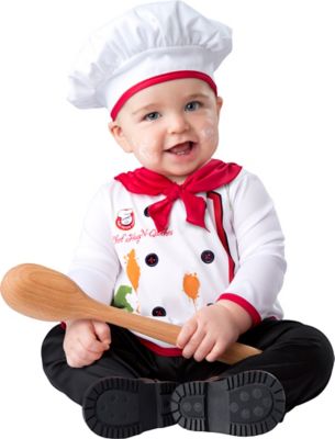 Baby Hugs n' Quiches Chef Costume - Spirithalloween.com