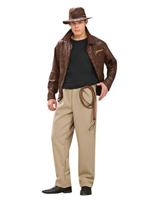 Adult Indiana Jones Costume Deluxe - Spirithalloween.com