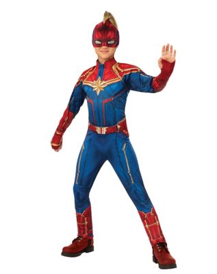 Kids Hero Suit - Captain Marvel - Spirithalloween.com