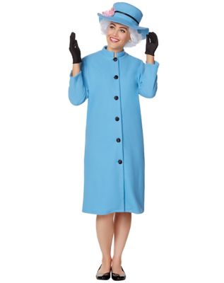 Adult Queen Elizabeth Coat Costume - Spirithalloween.com