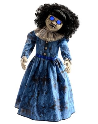 3 Ft Roaming Antique Doll Animatronic - Spirithalloween.com