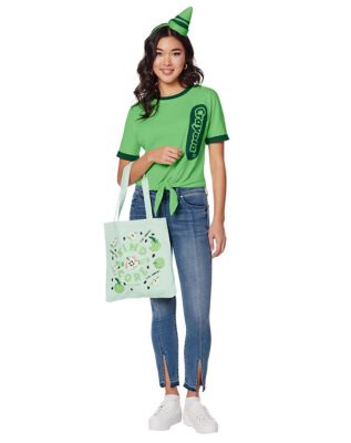 Adult Kind to the Core Green Crayon Costume Kit - Crayola ...