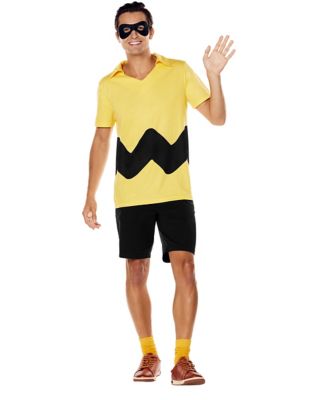 Adult Charlie Brown Costume Kit - Peanuts - Spirithalloween.com