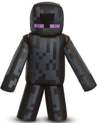 Kids Enderman Inflatable Costume - Minecraft - Spirithalloween.com