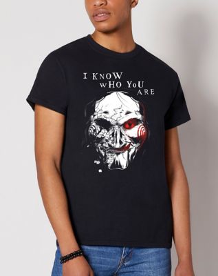 Jigsaw I Know You T Shirt - Saw - Spirithalloween.com