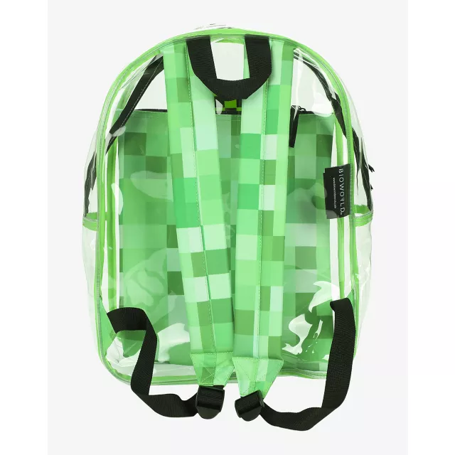 Minecraft Clear Creeper Backpack - Spirithalloween.com