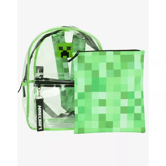 Minecraft Clear Creeper Backpack - Spirithalloween.com