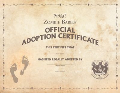 Zombie Baby Adoption - Spirithalloween.com